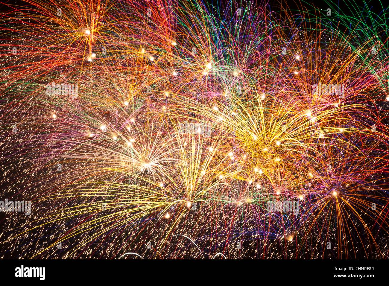 Spectacular pyrotechnic display hi-res stock photography and images - Alamy