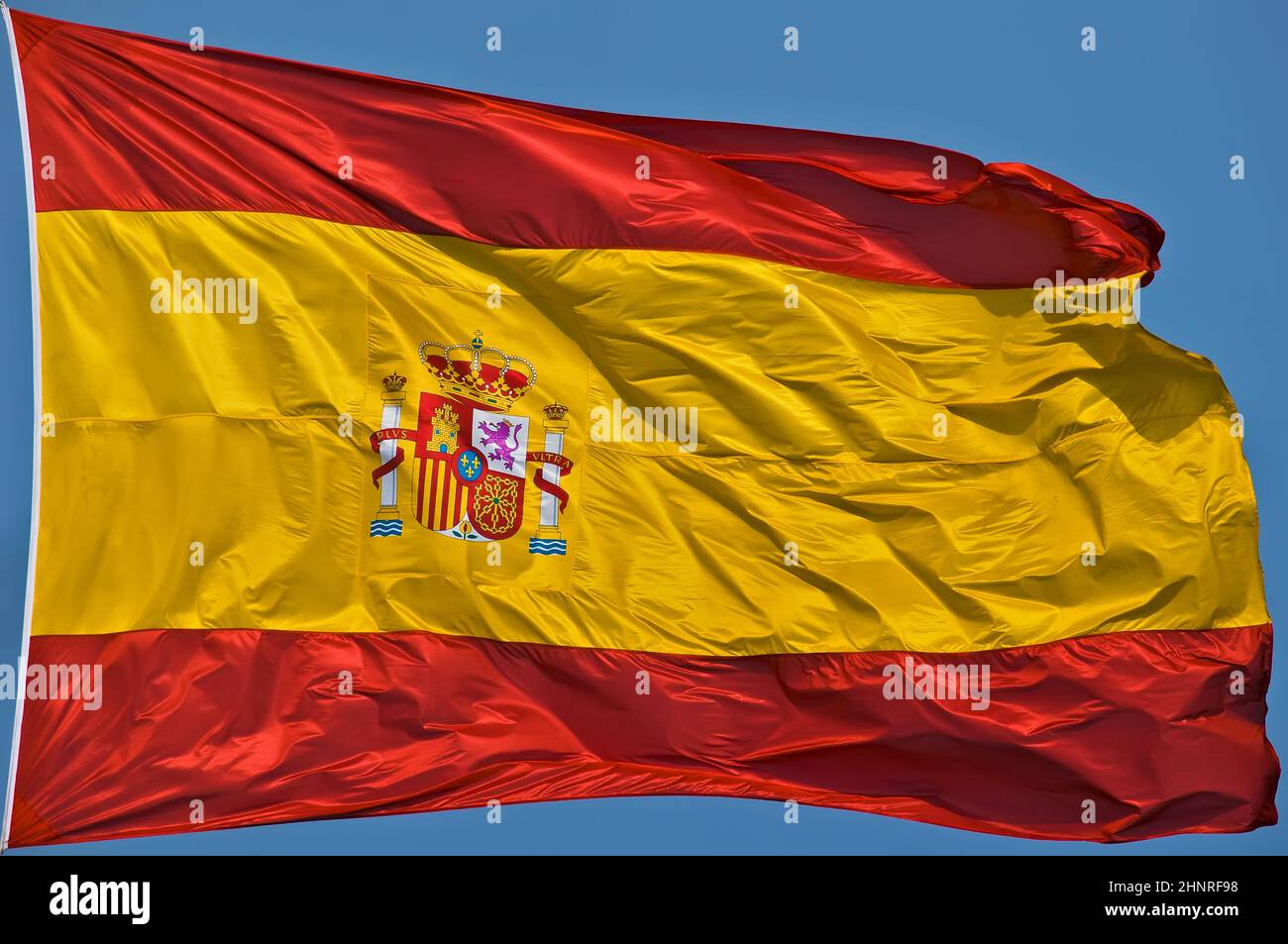 The National Flag of Spain Stock Photo - Alamy