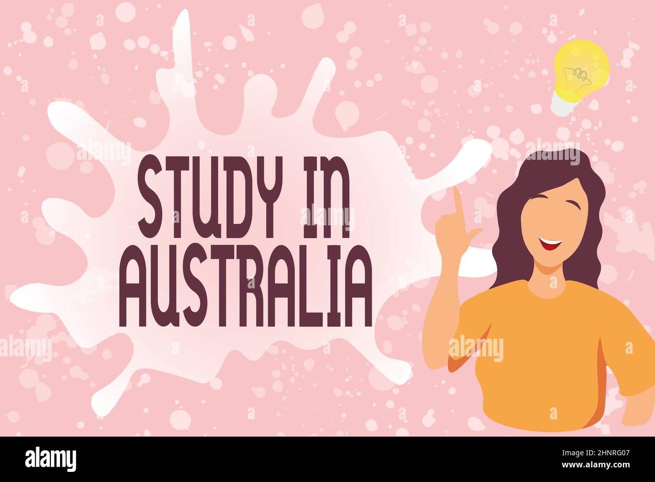 Text caption presenting Study In Australia, Business idea going into ...