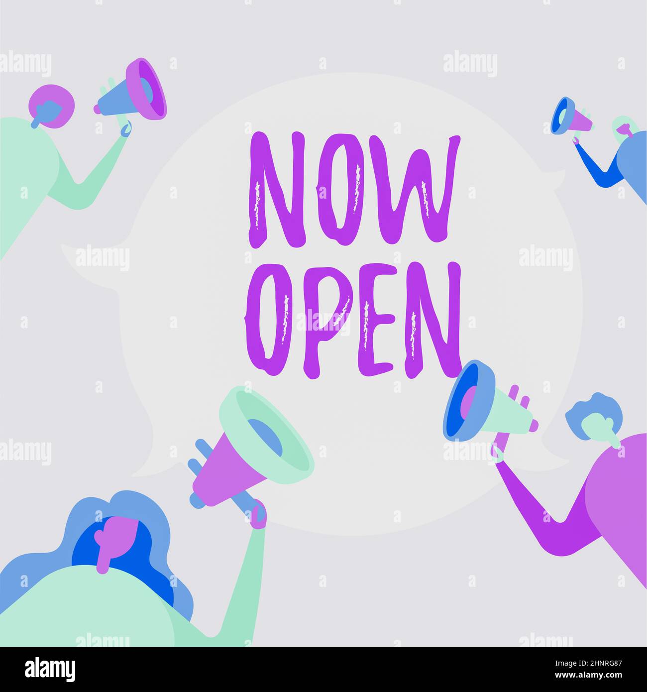 Hand writing sign Now Open, Word Written on leave door or windows not ...