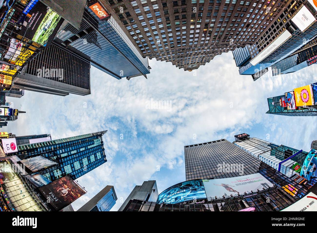 Times Square, featured with Broadway Theaters and huge number of LED ...