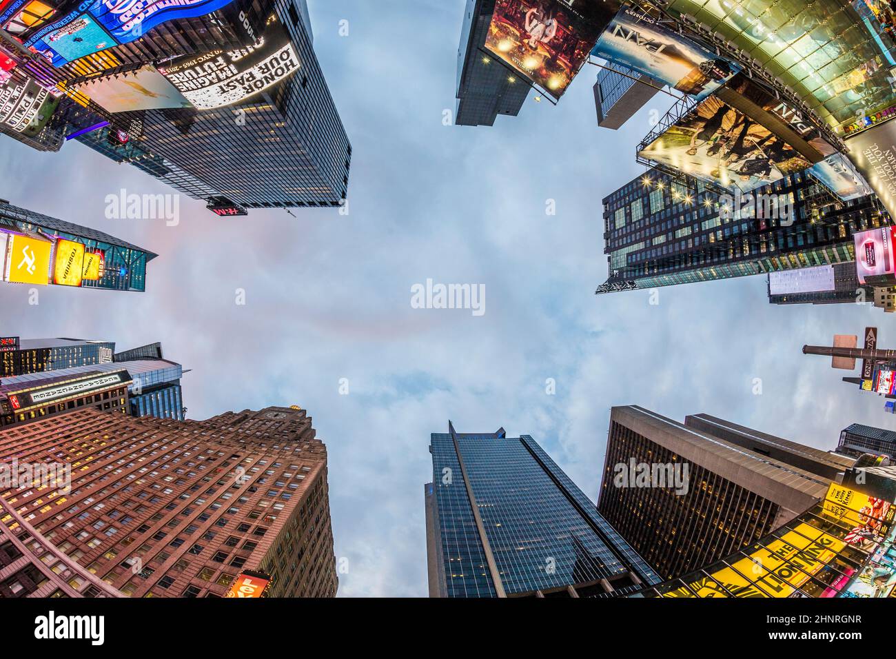Times Square, featured with Broadway Theaters and huge number of LED ...