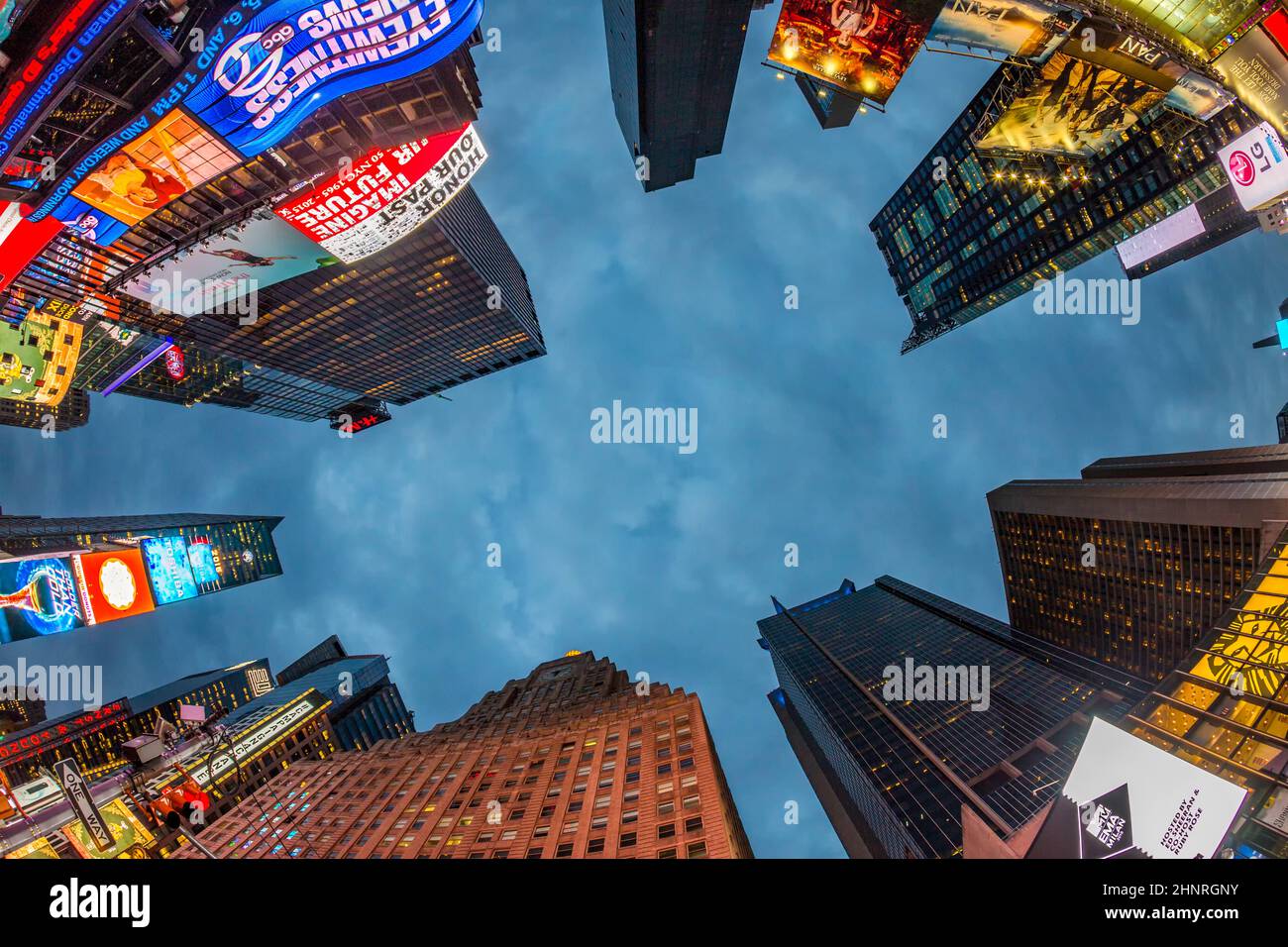 Times Square, featured with Broadway Theaters and huge number of LED ...