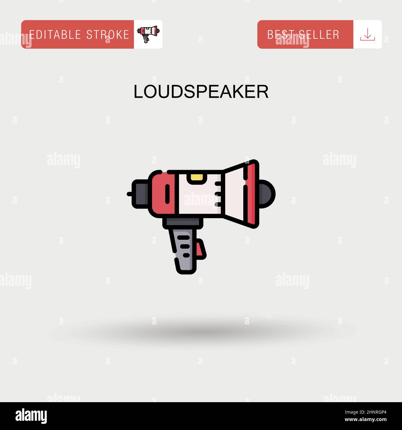 Simple loudspeaker hi-res stock photography and images - Alamy