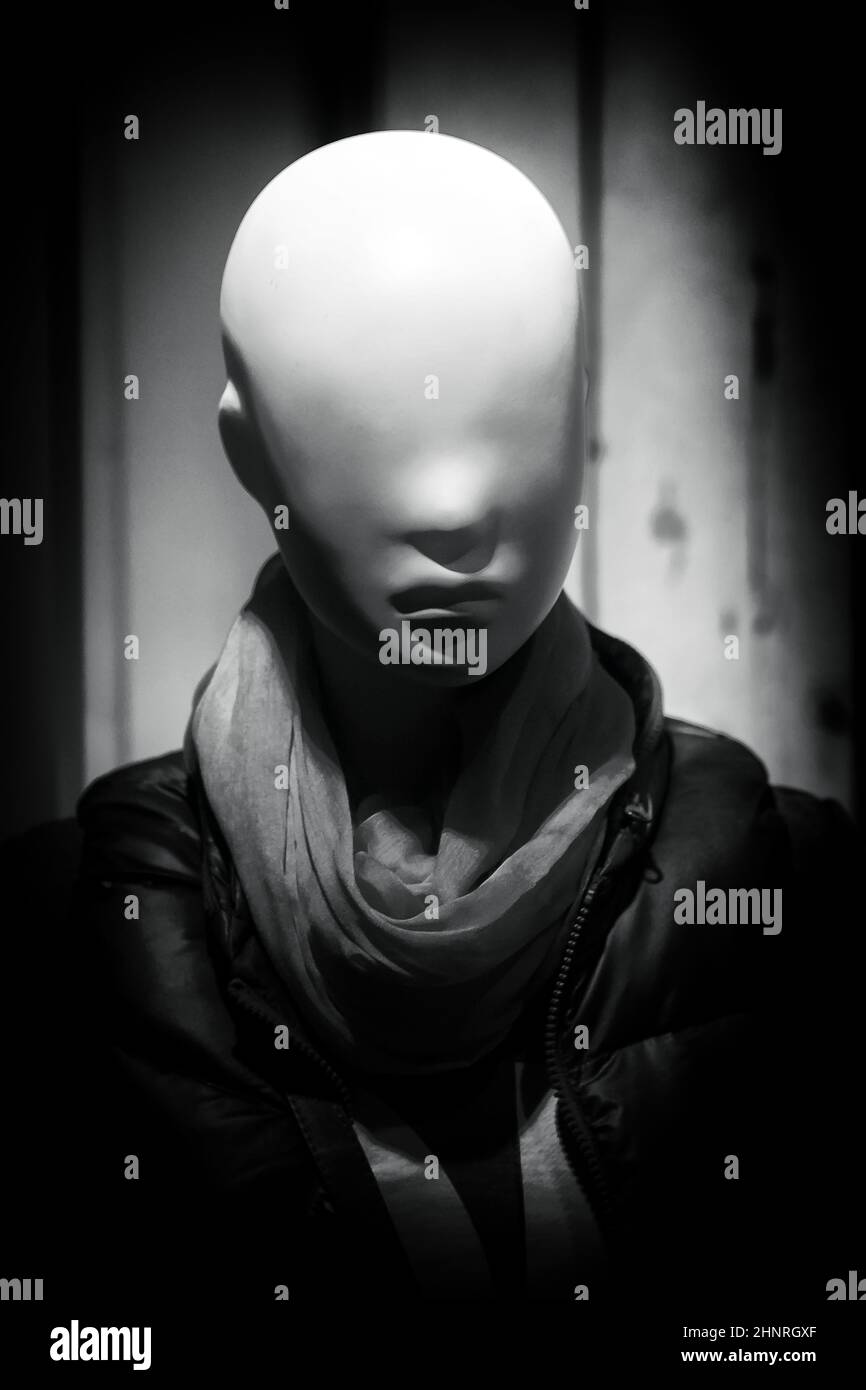 Scary no eyes hi-res stock photography and images - Alamy