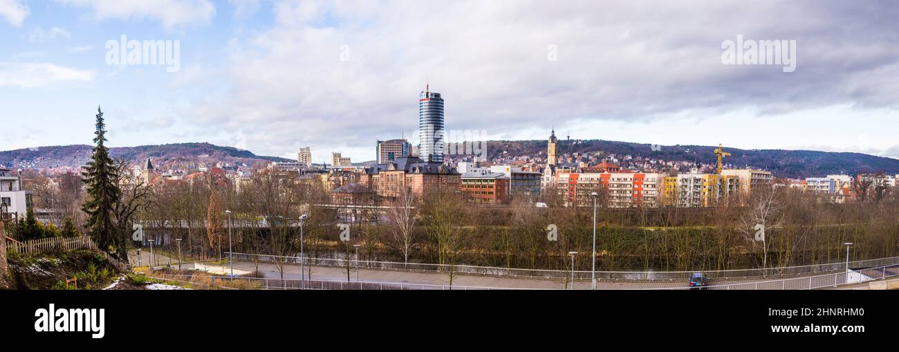 Skyline of Jena Stock Photo - Alamy