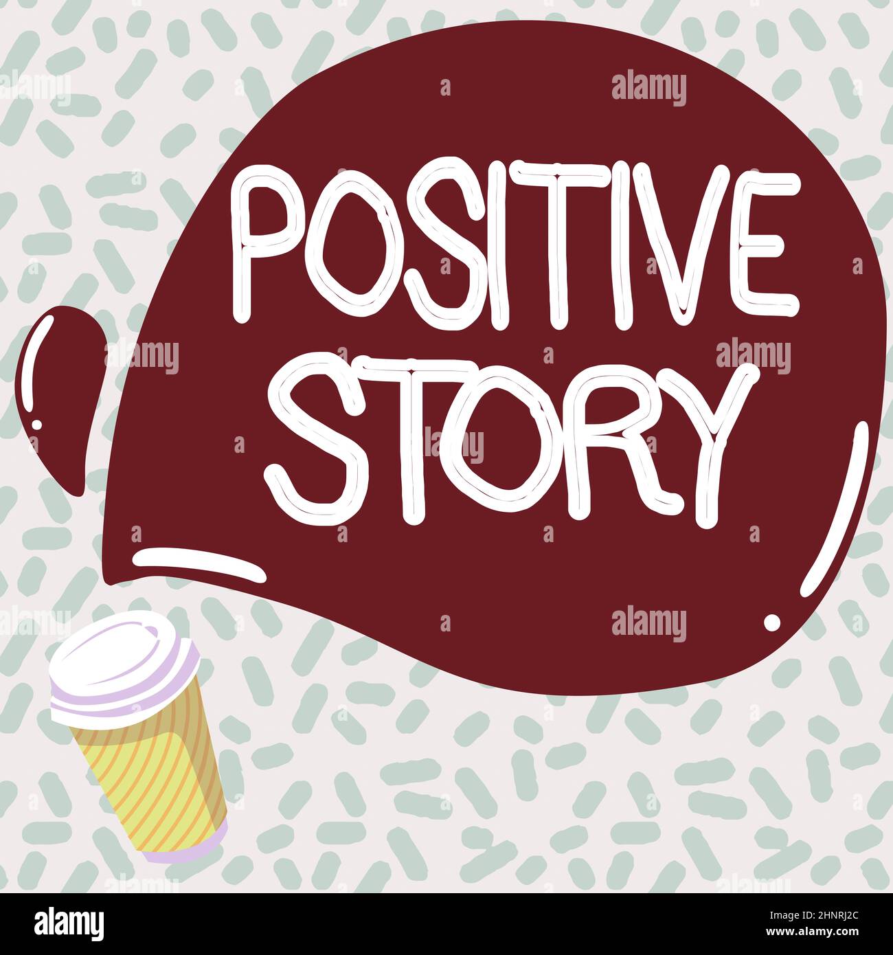 Text showing inspiration Positive Story, Business concept Meaningful ...