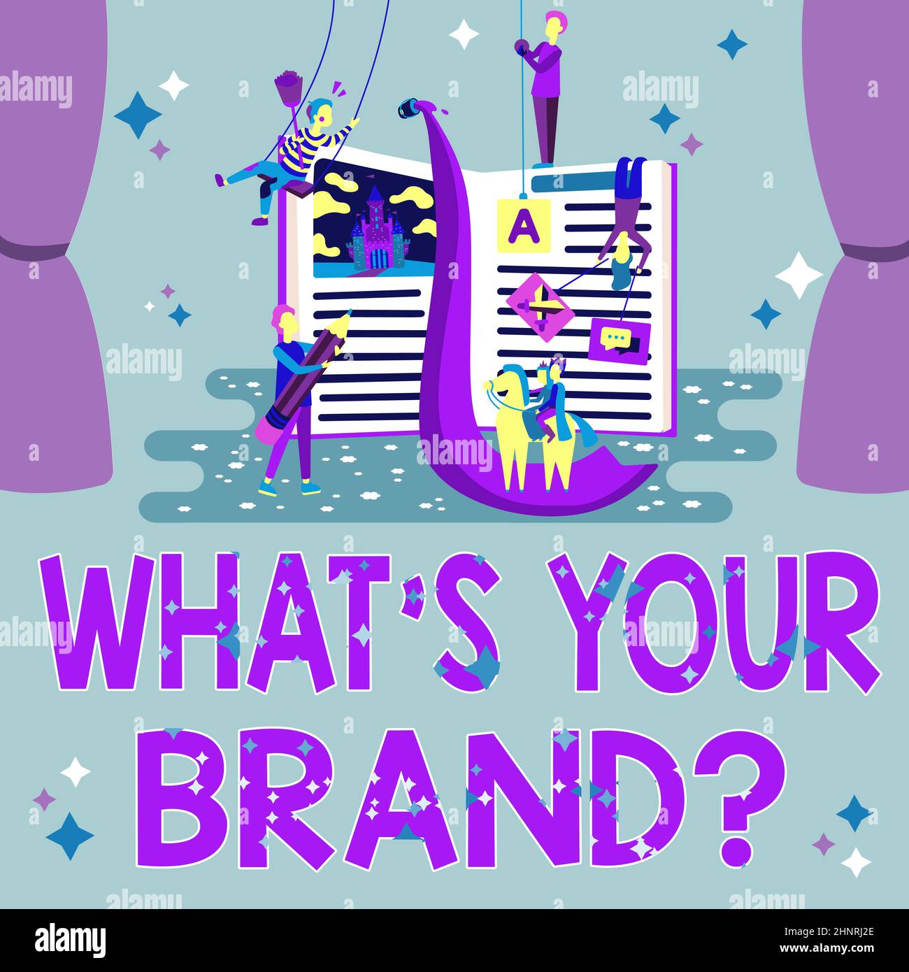 Hand writing sign What S Your Brand Question, Concept meaning asking ...