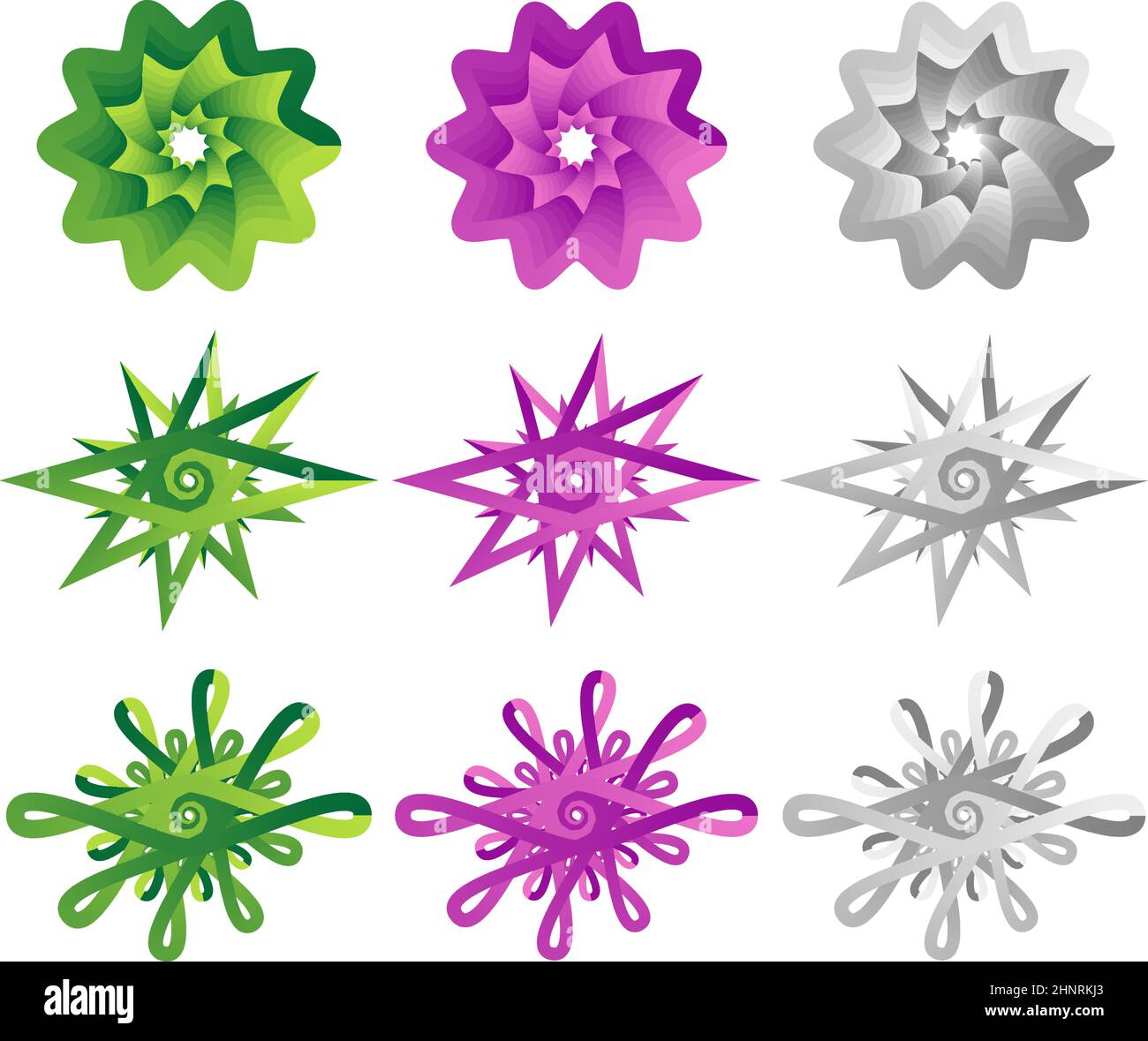 Vivid spiral design filled Stock Vector Images - Alamy