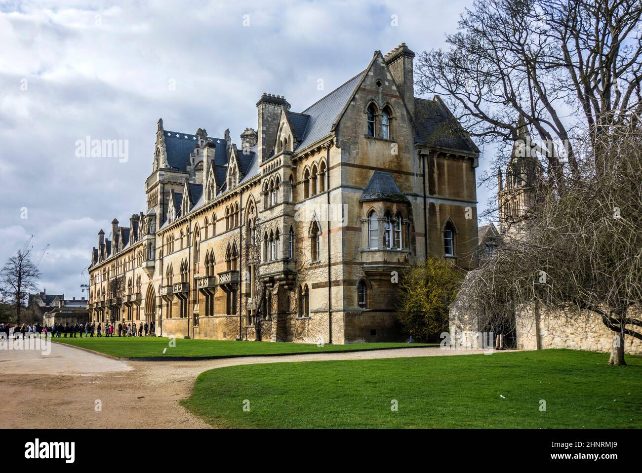 christ church cathedral in Oxford, England Stock Photo - Alamy