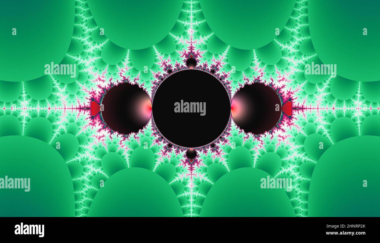 Fantastic interweaving of multi-colored patterns. 3D render Stock Photo ...