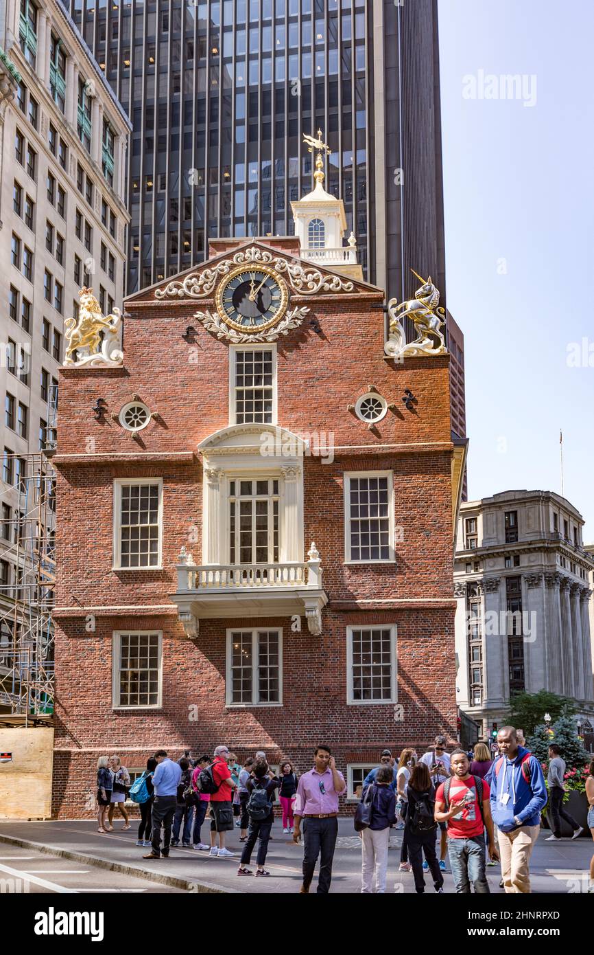 Old State House in Boston Stock Photo - Alamy
