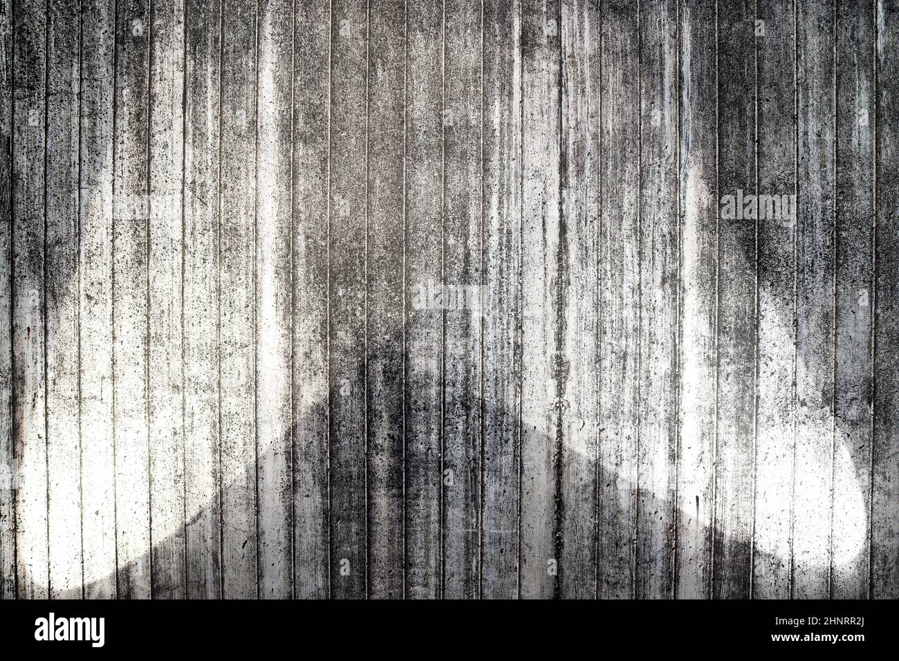 Close up view on concrete wall textures with three spotlights in high ...
