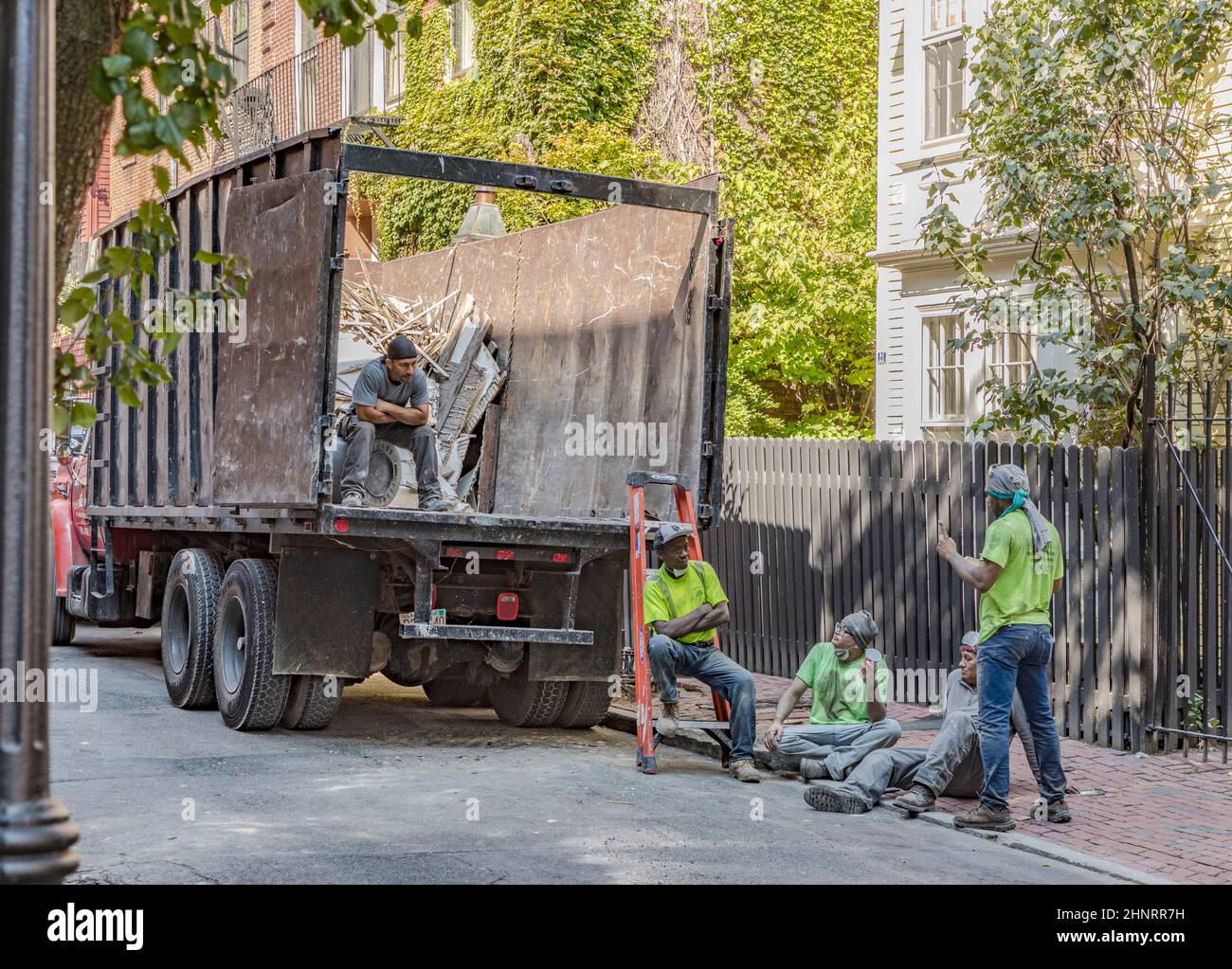 Lorry rubble hi-res stock photography and images - Alamy