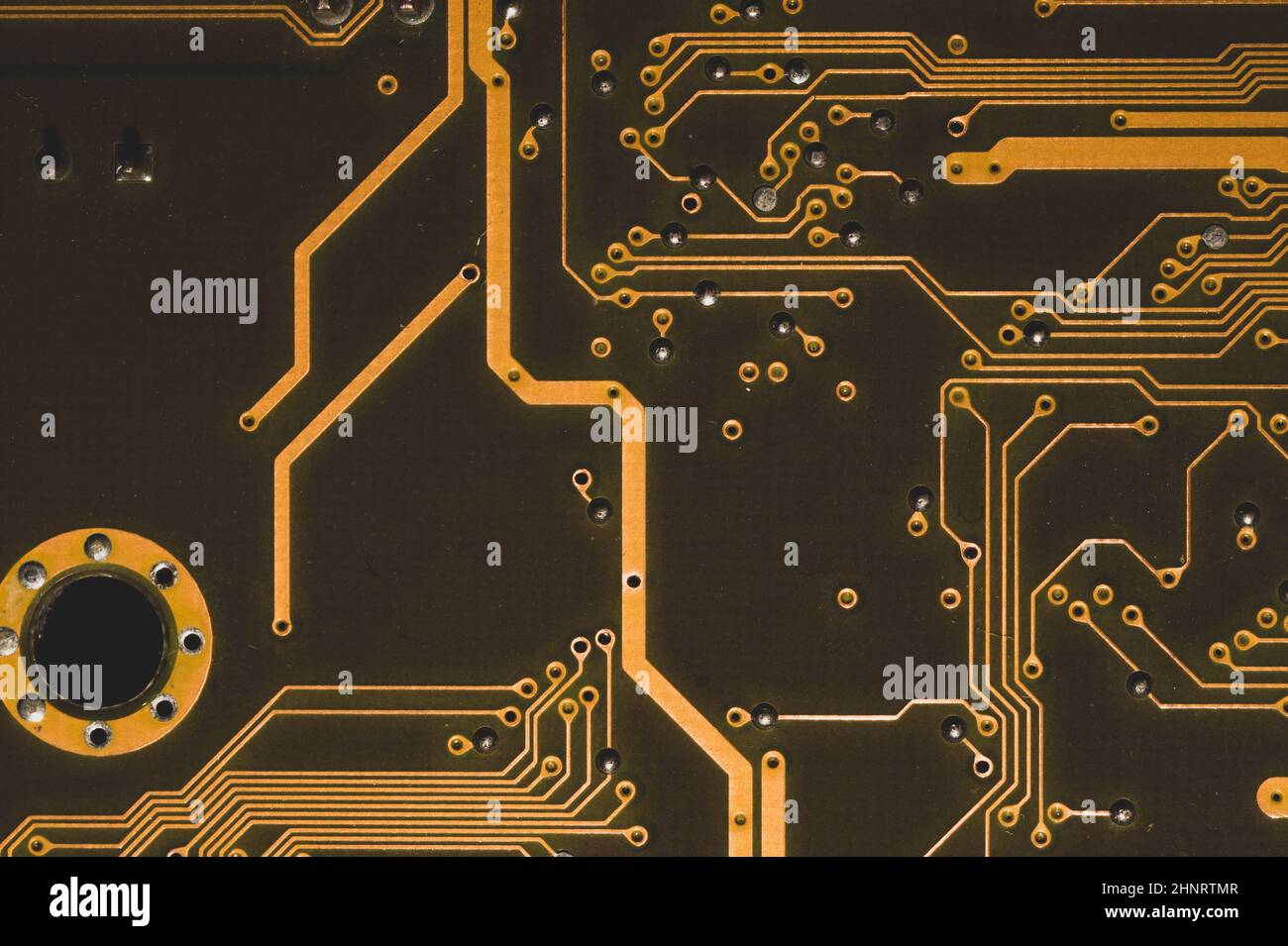 Electronic circuit board abstract background. computer hardware ...