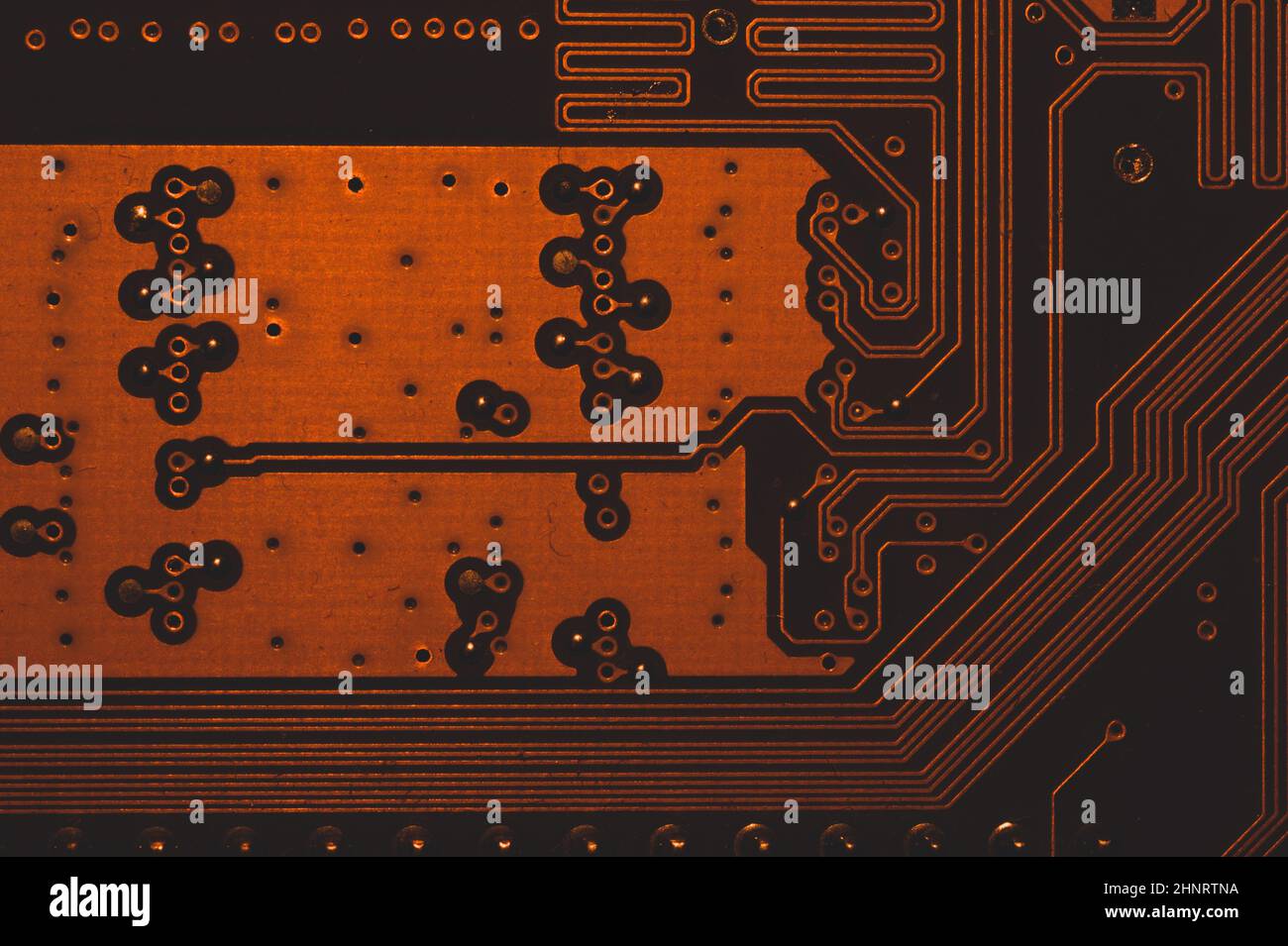 Electronic circuit board abstract background. computer hardware ...