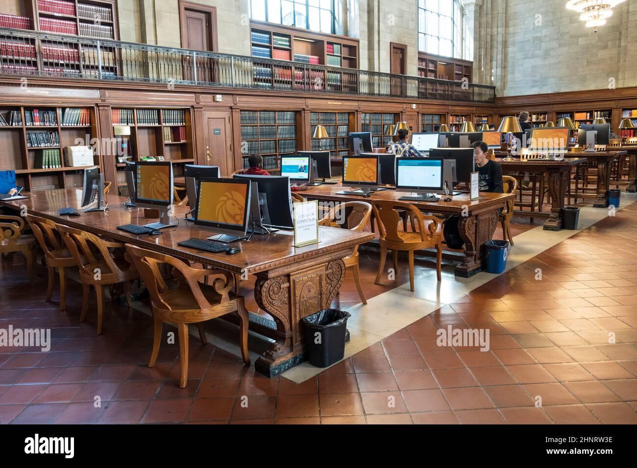 Student into the national public library in New york city with nearly ...