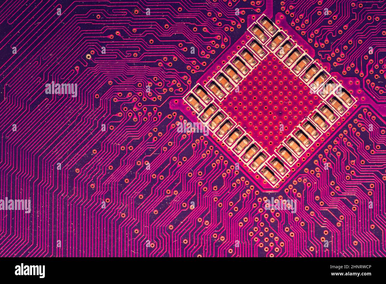 Electronic circuit board abstract background. computer motherboard ...