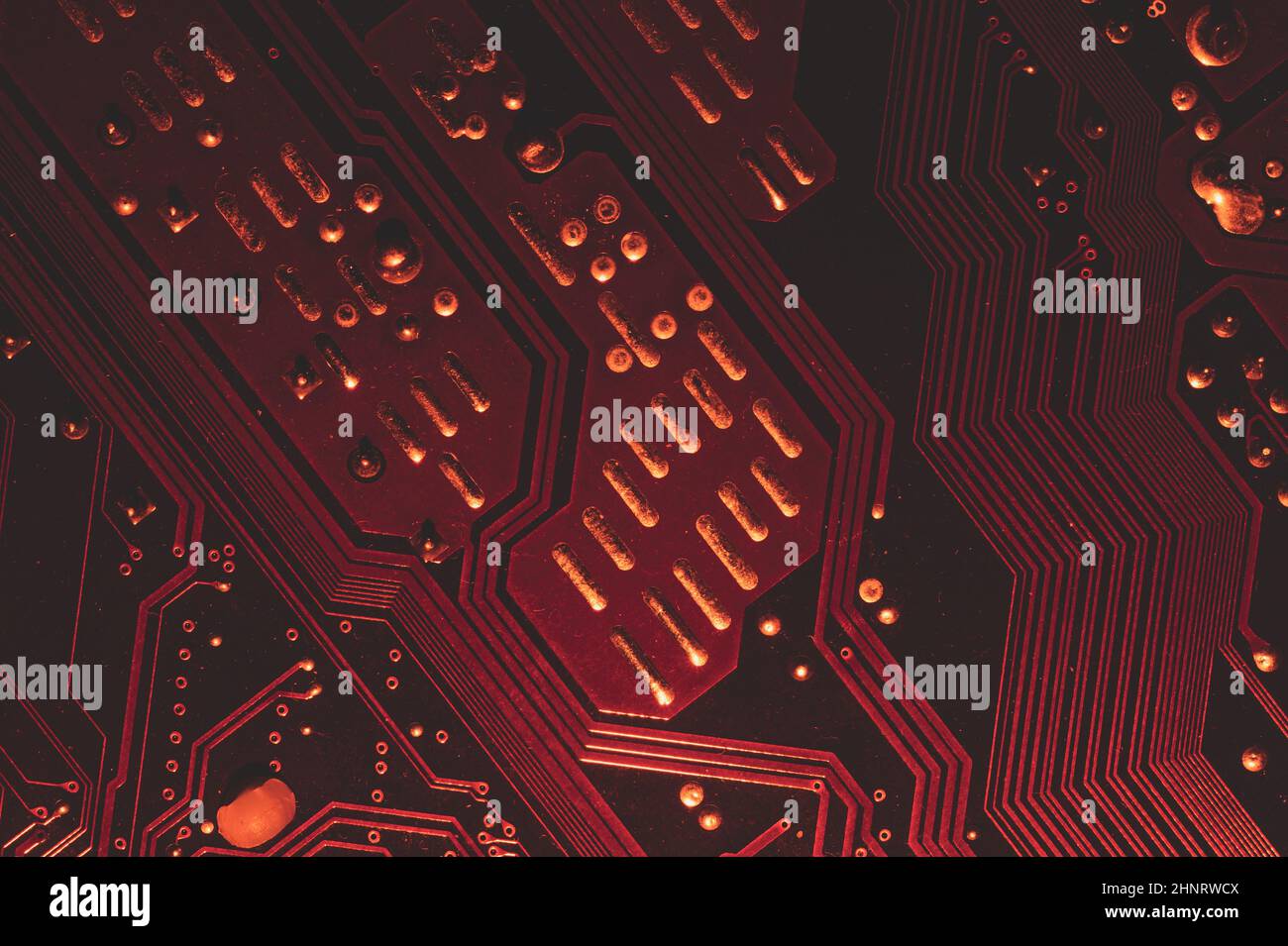 Electronic circuit board abstract background. computer motherboard close up. modern technologies ...