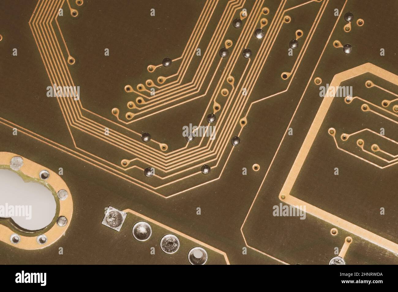 Electronic circuit board abstract background. computer motherboard ...