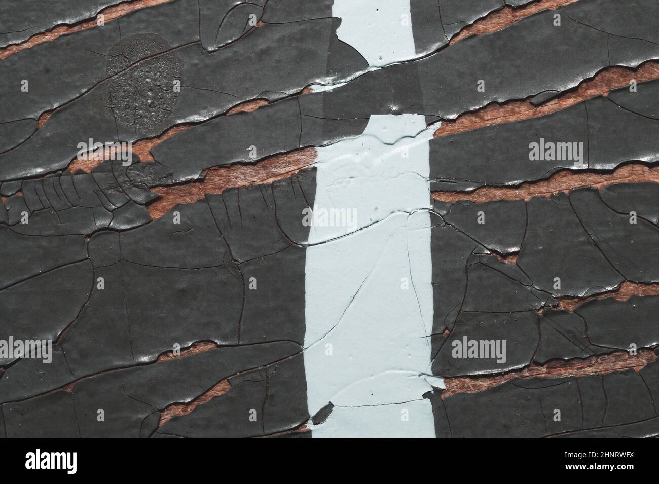 Rough wood with peeling paint. cracked wooden texture with white paint ...