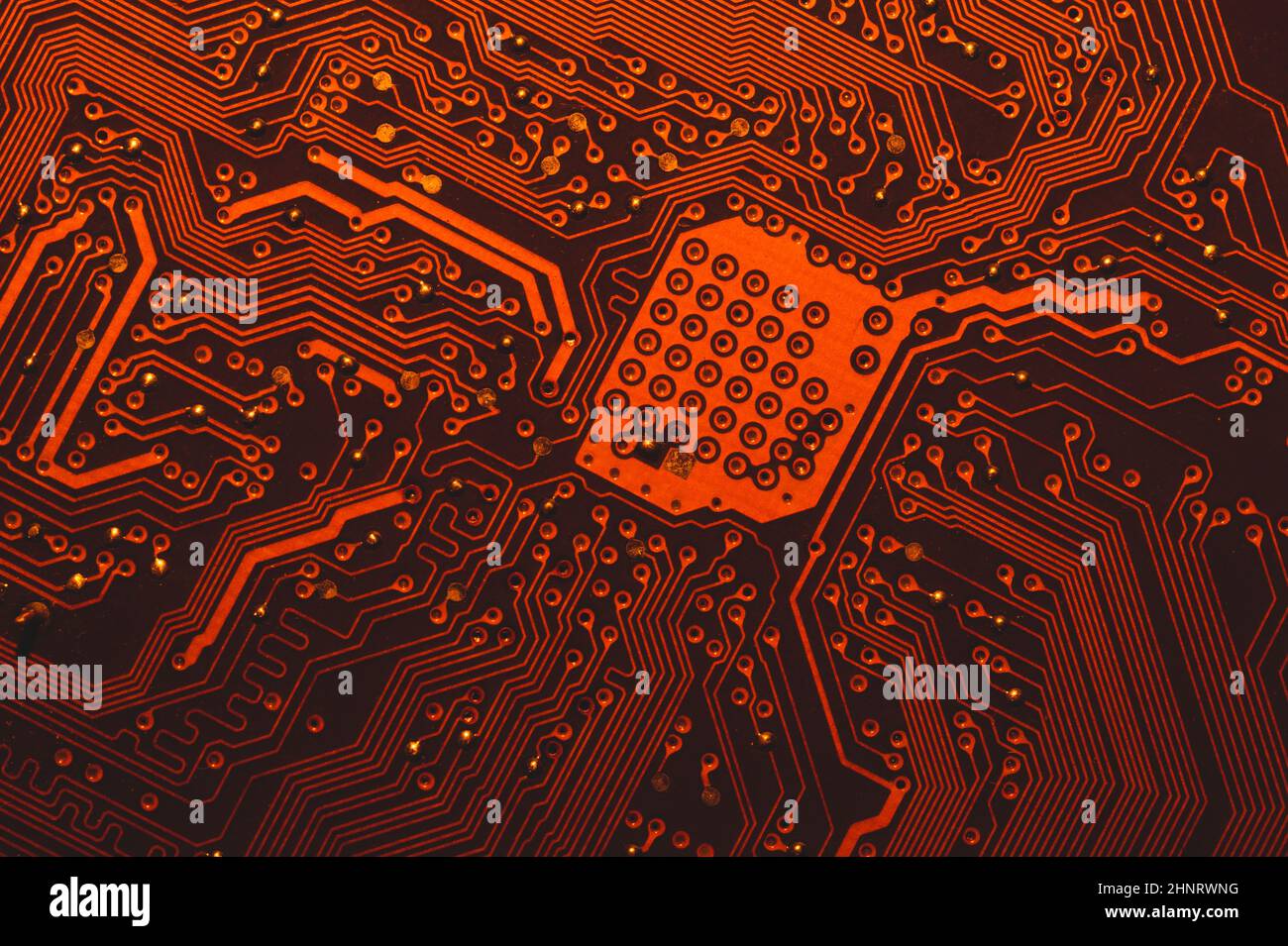 Electronic circuit board abstract background. computer motherboard close up. modern technologies ...