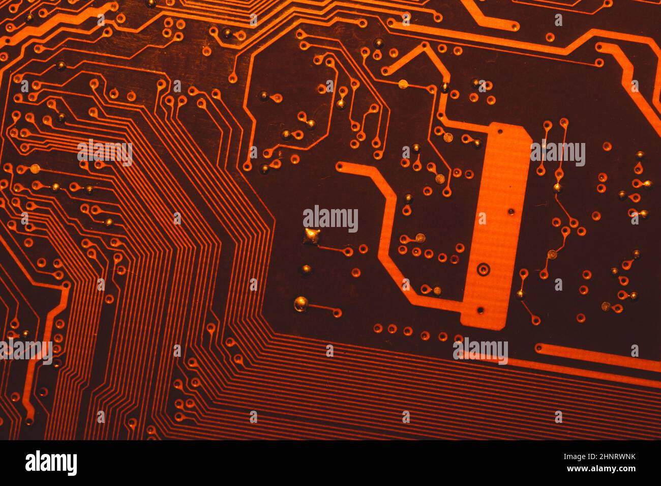 Electronic circuit board abstract background. computer motherboard close up. modern technologies ...