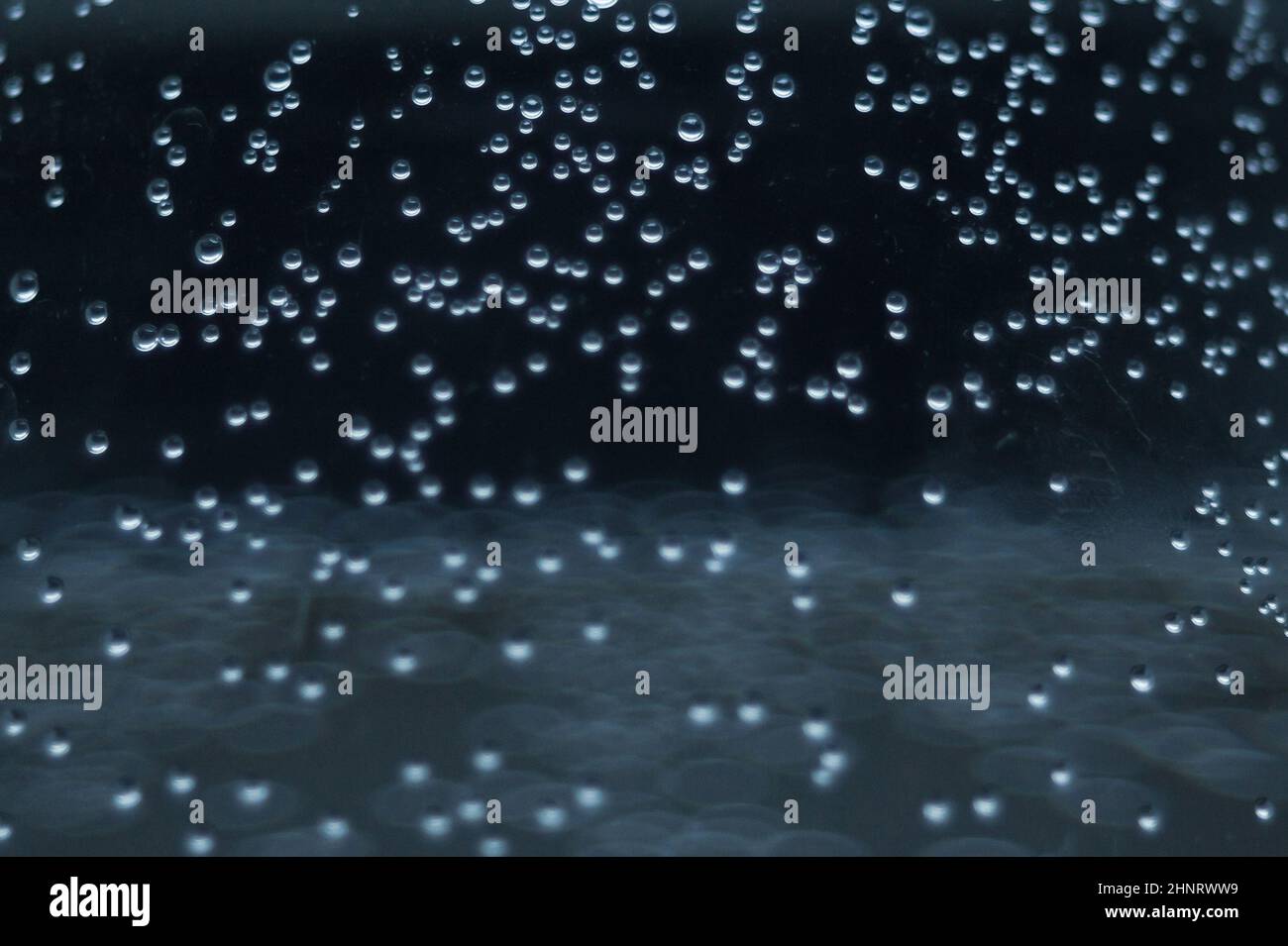 Water bubbles macro. bubbles in a vessel. nature background Stock Photo ...