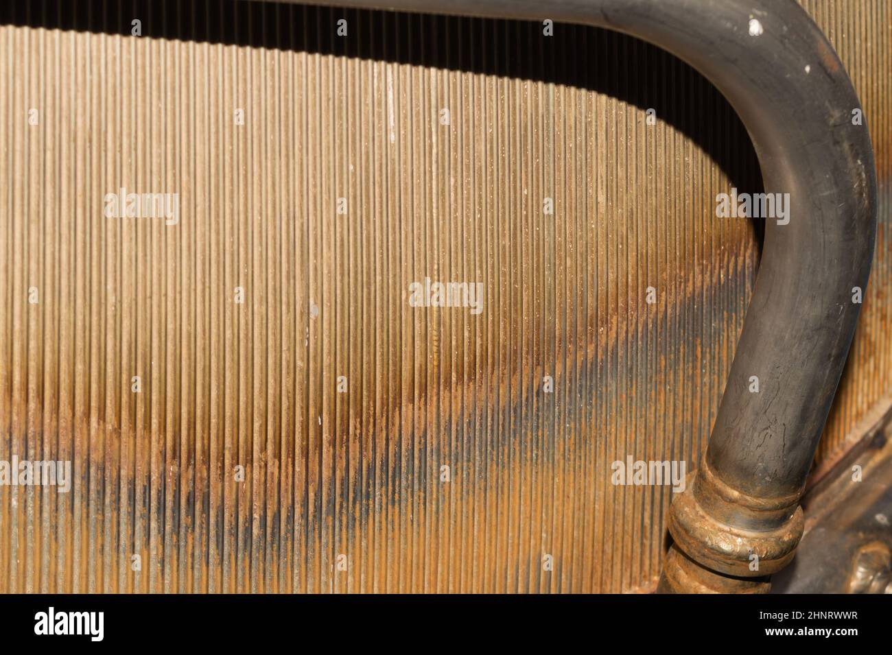 Old ribbed metal texture. corrugated steel background. metal pipe Stock ...