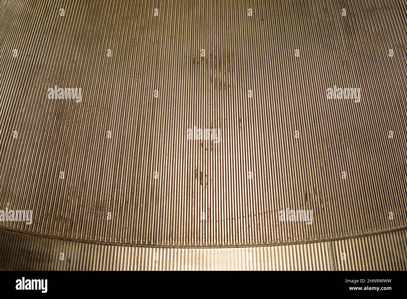 Old ribbed metal texture. corrugated steel background Stock Photo - Alamy