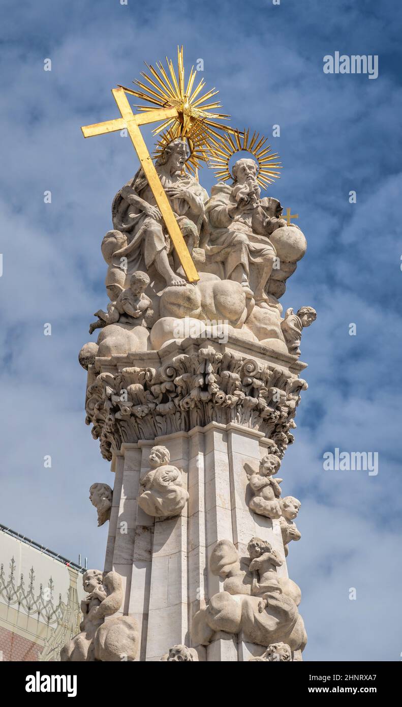 Column of the holy trinity hi-res stock photography and images - Alamy
