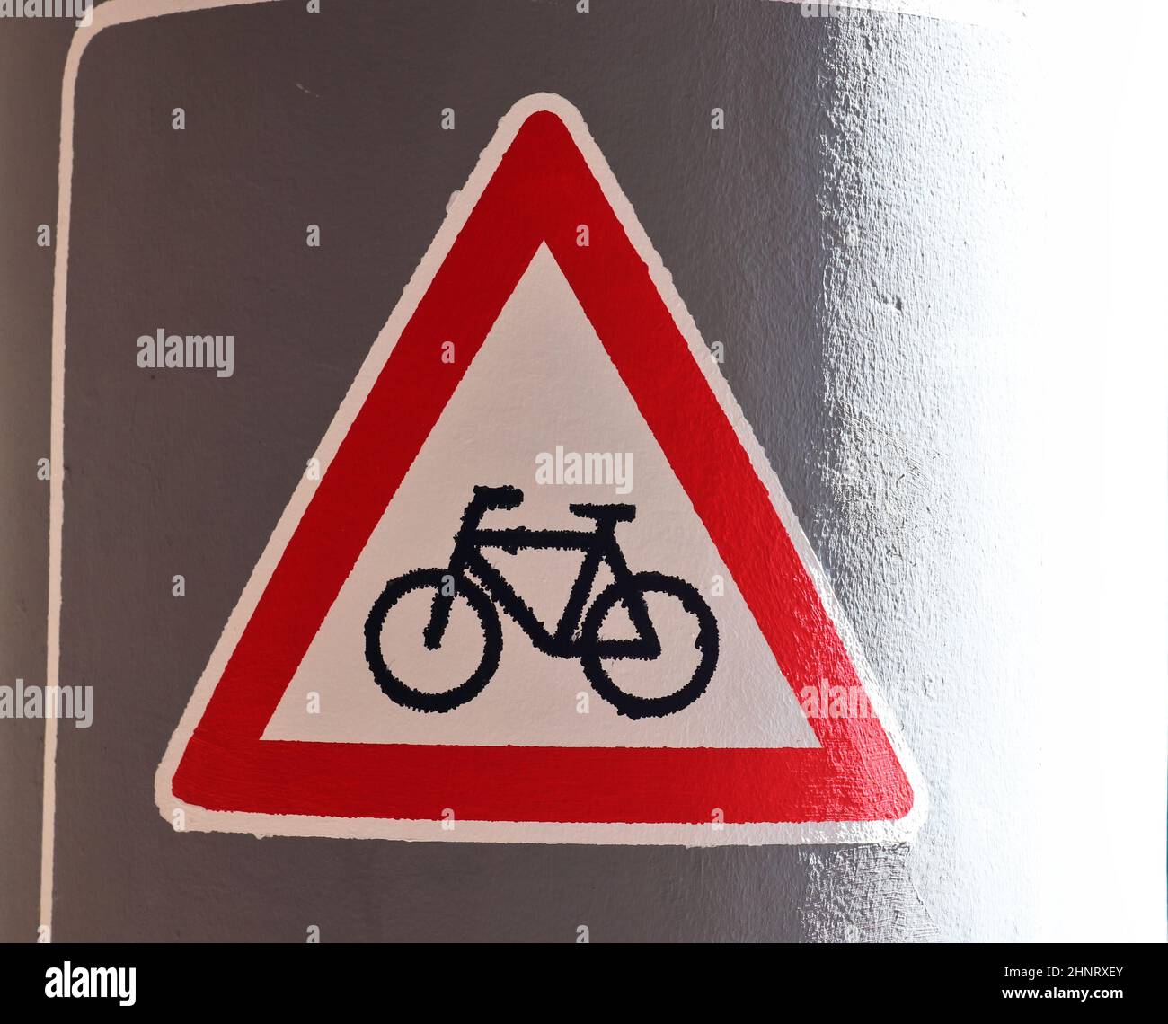 Outdoor street signs warning crime hi-res stock photography and images ...