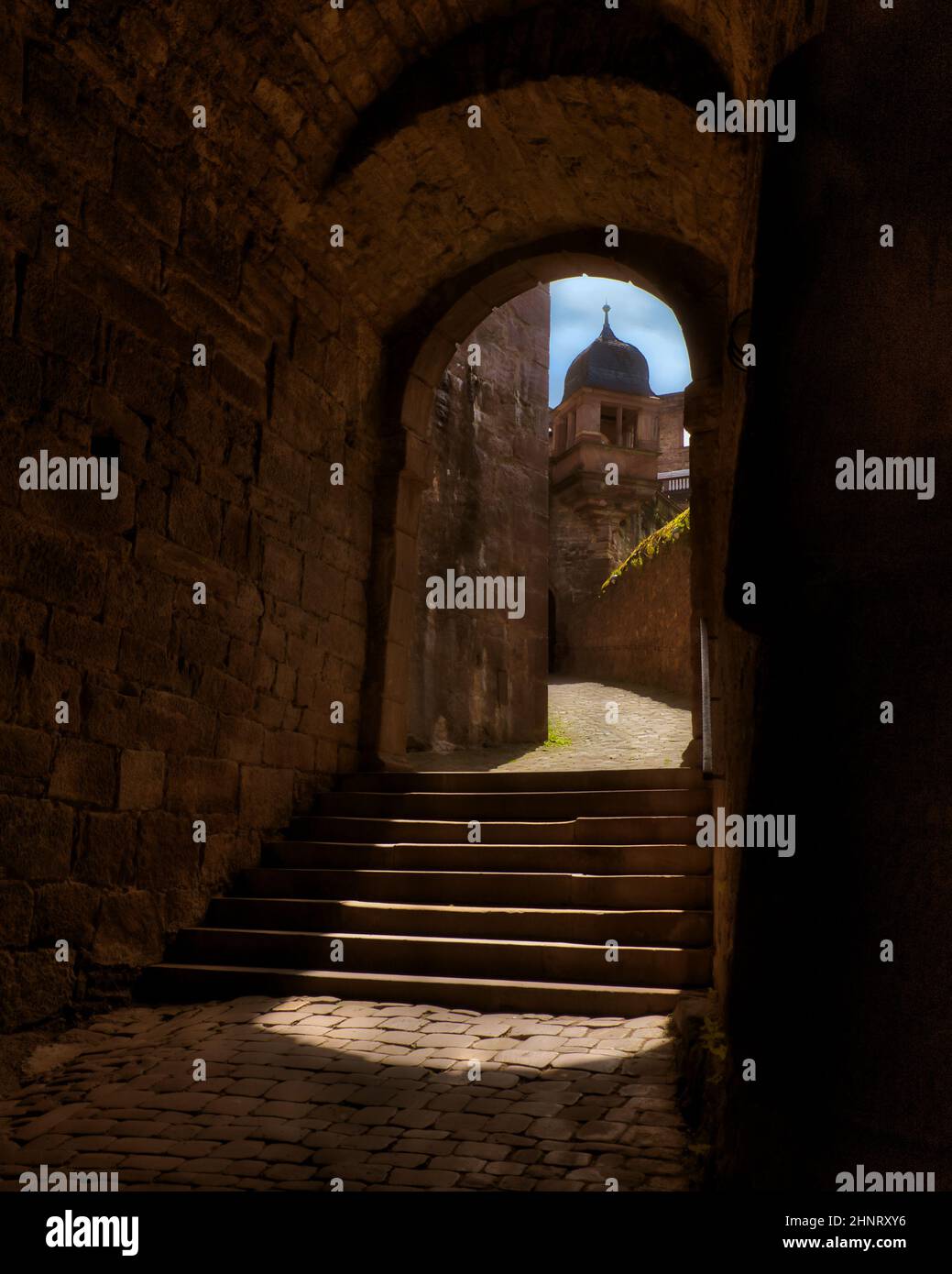 Closeup archway in stone hi-res stock photography and images - Alamy