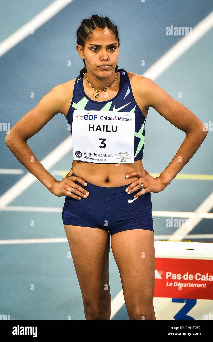 Lievin, France, France. 17th Feb, 2022. Freweyni HAILU of Ethiopia ...