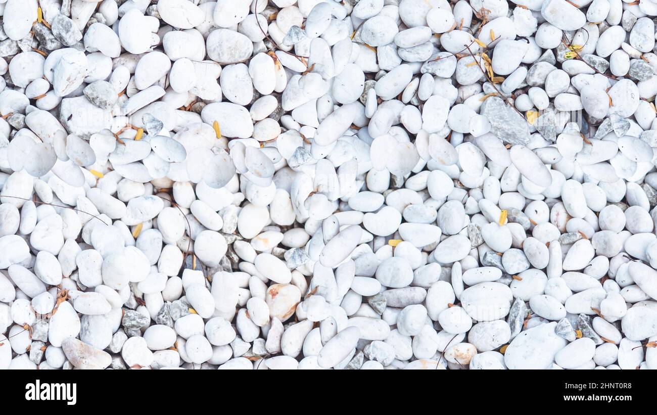 seamless pattern mapping White pebbles stone floor ground texture and ...
