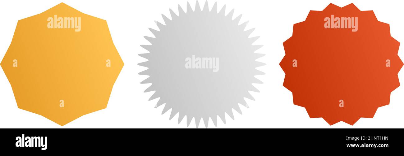 Gold, silver, bronze plaque, banner and seal. Precious metal badge ...