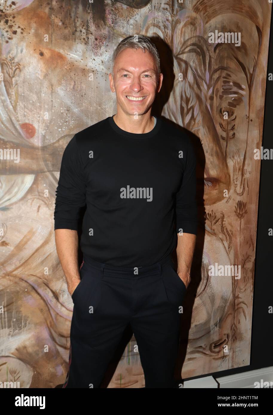 Maximilian Magnus and Olaf Hajek Exhibition Hamburg Stock Photo - Alamy