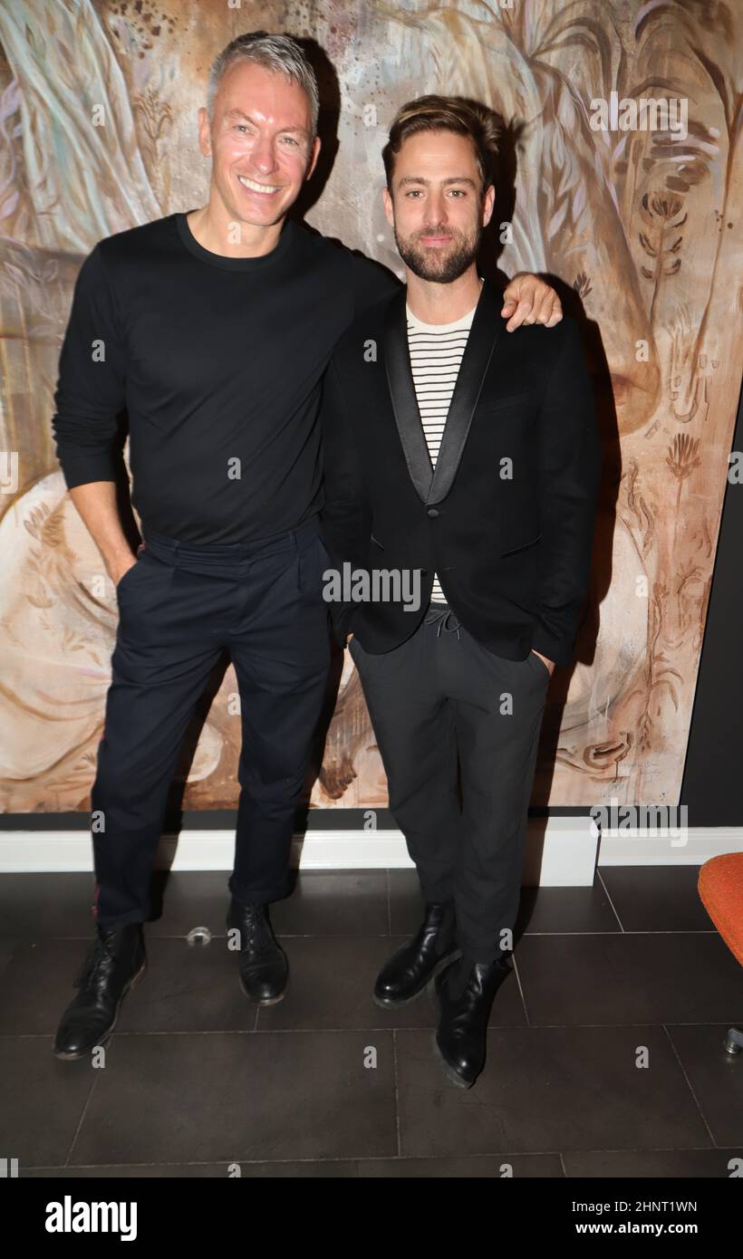 Maximilian Magnus and Olaf Hajek Exhibition Hamburg Stock Photo - Alamy