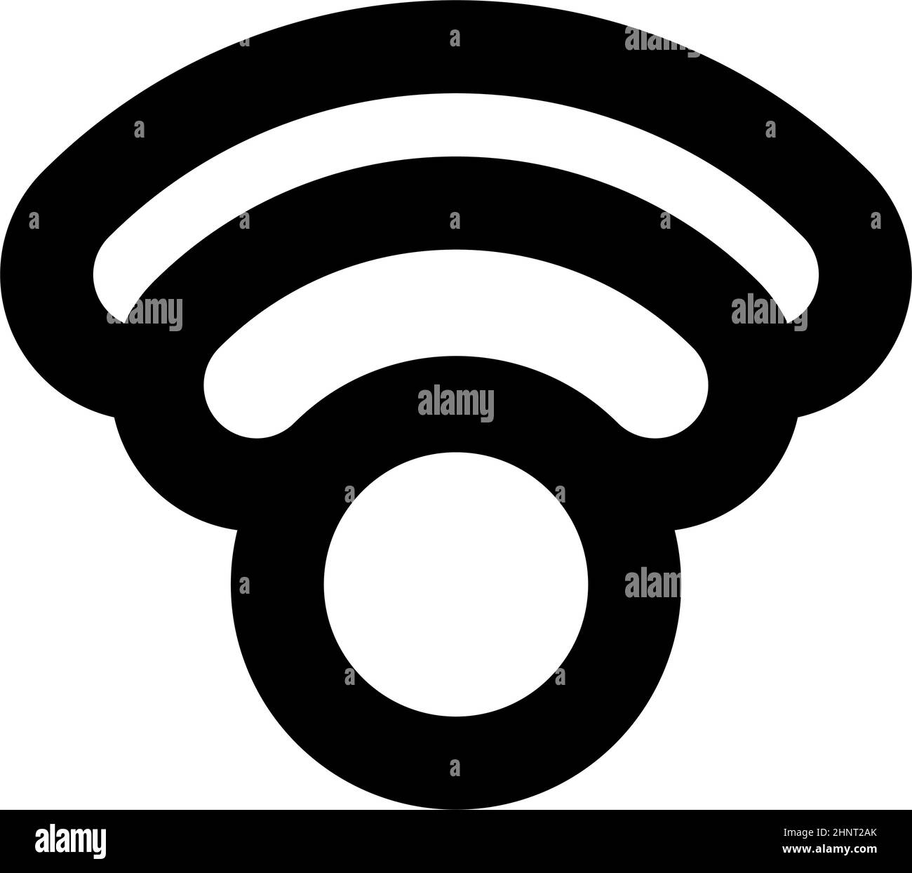 Wireless, cordless signal, internet, wifi shape icon, symbol - stock ...