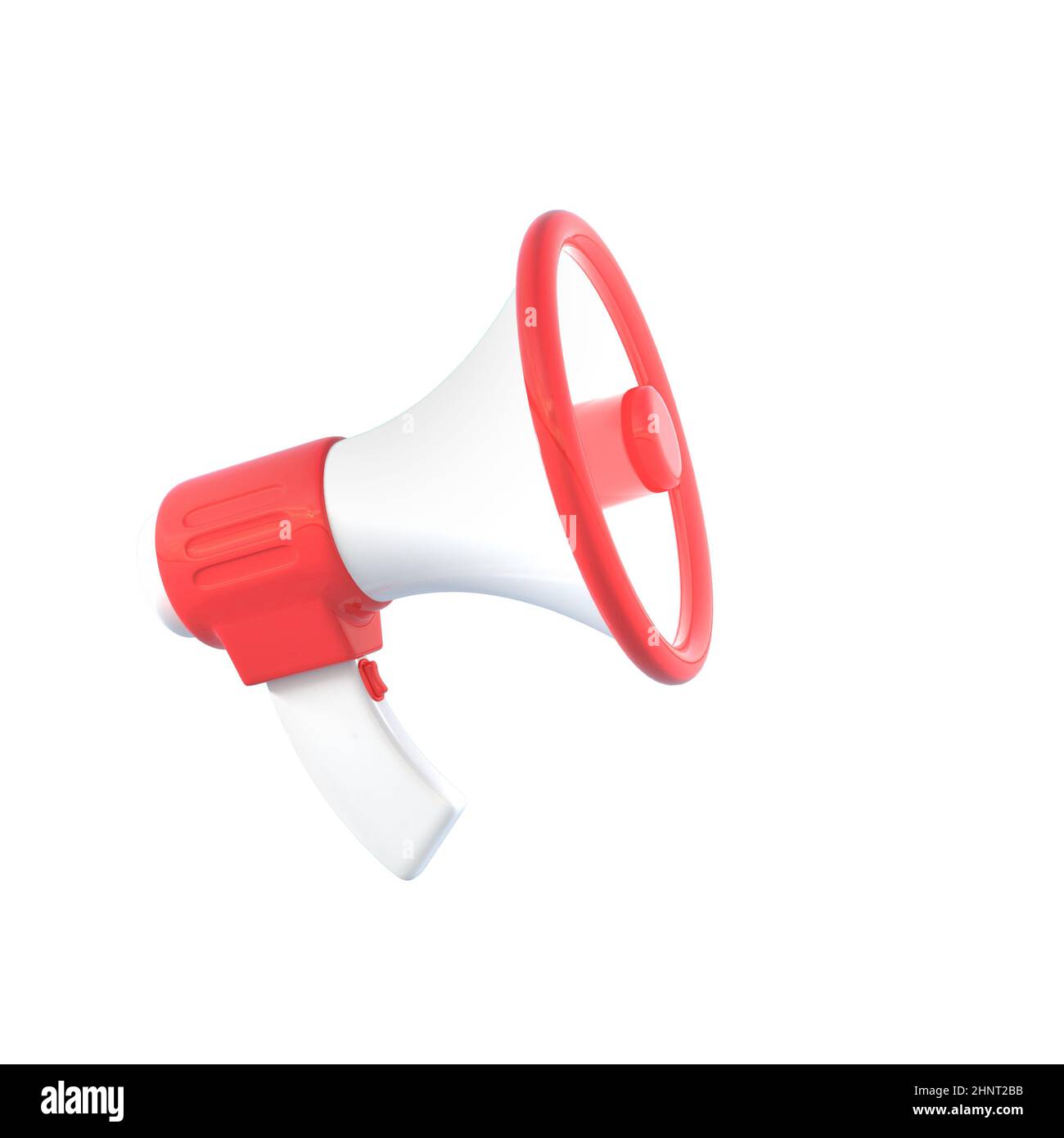 Megaphone speech bubble copy Cut Out Stock Images & Pictures - Alamy