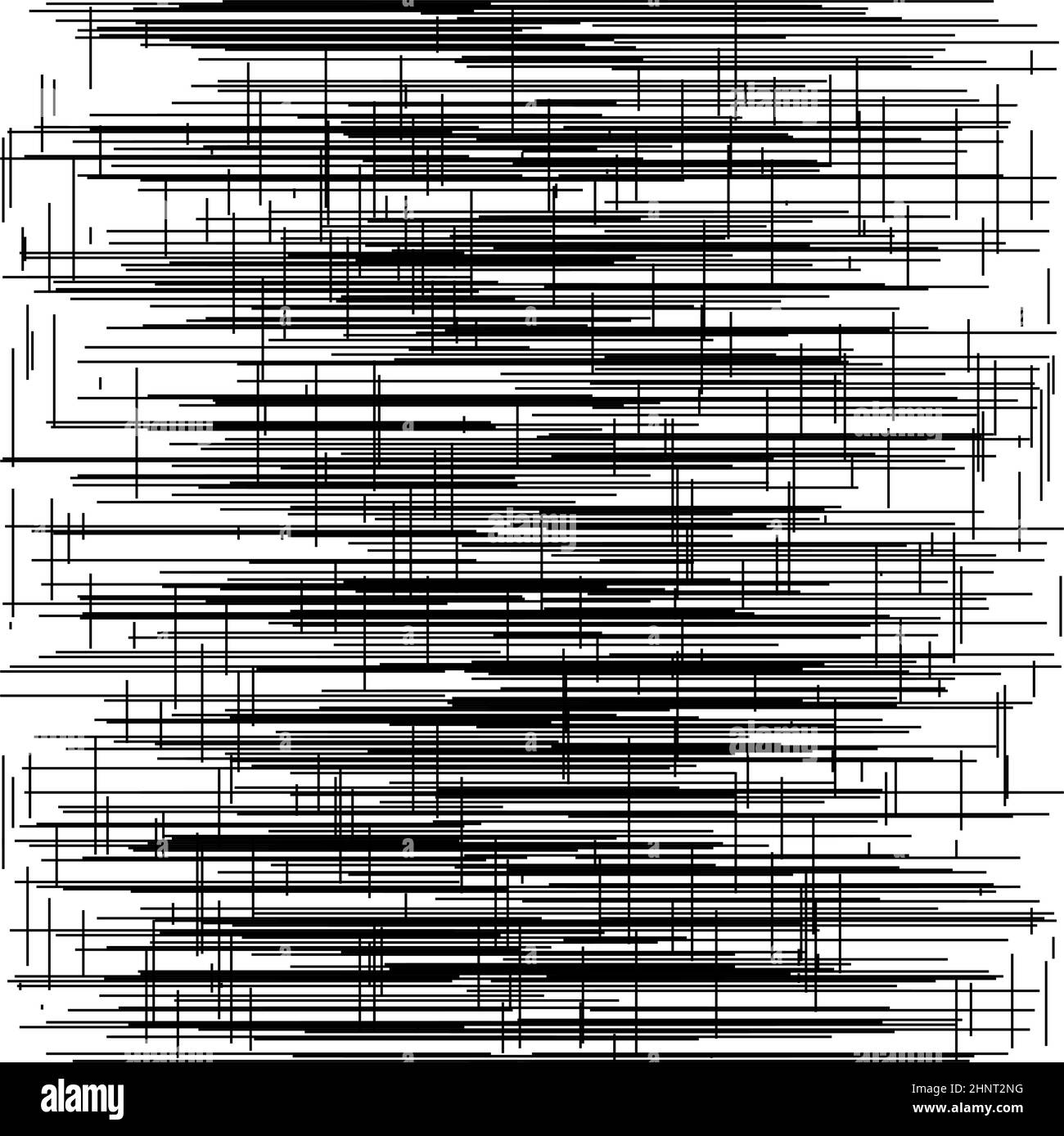 Grid, mesh of random lines. Reticle, grating, crosshatch pattern ...