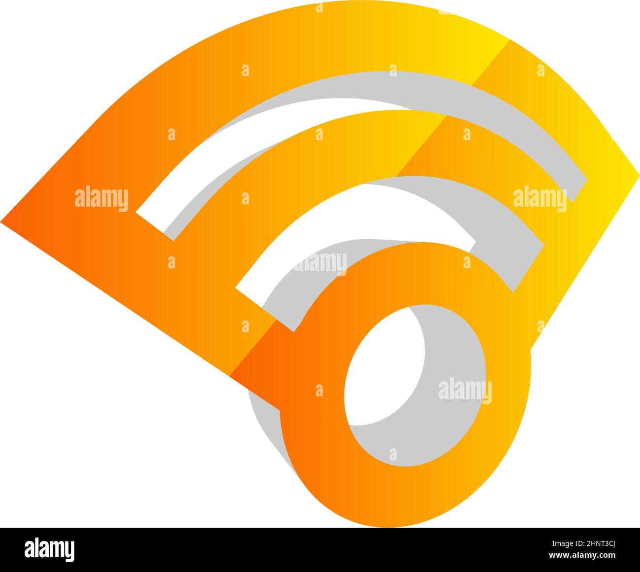 Wireless, cordless signal, internet, wifi shape icon, symbol - stock ...