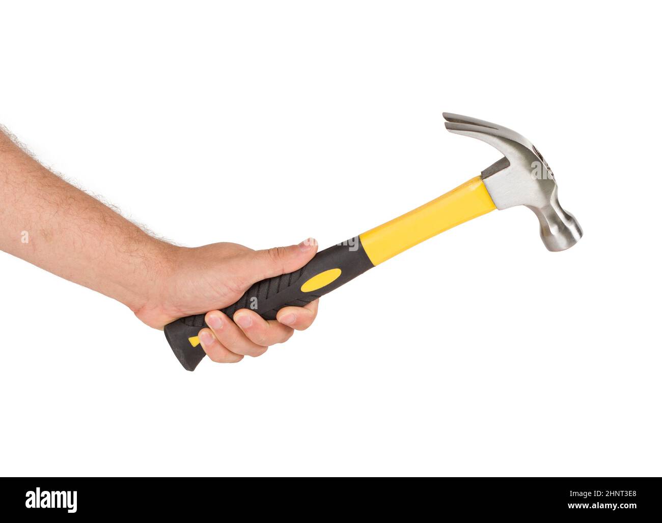 Muscle arm hammer hi-res stock photography and images - Alamy