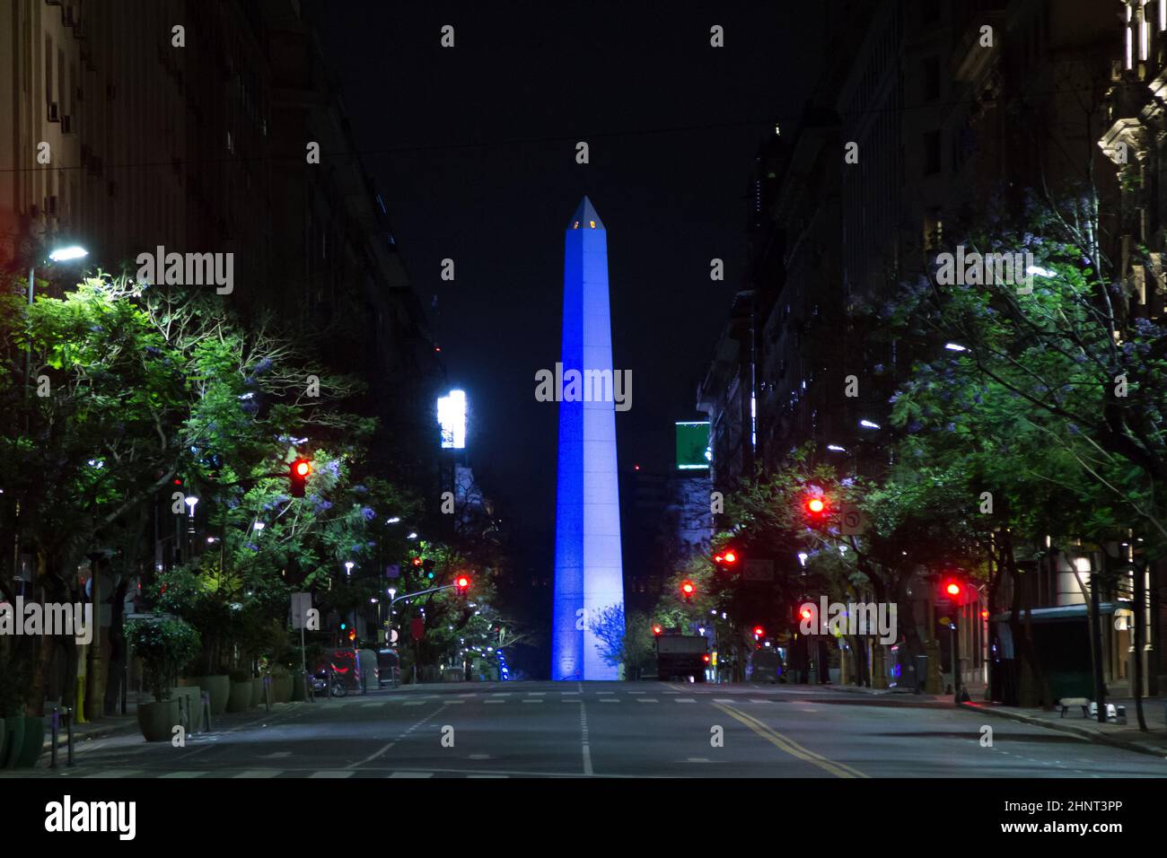Buenos aires obelisk night hi-res stock photography and images - Alamy