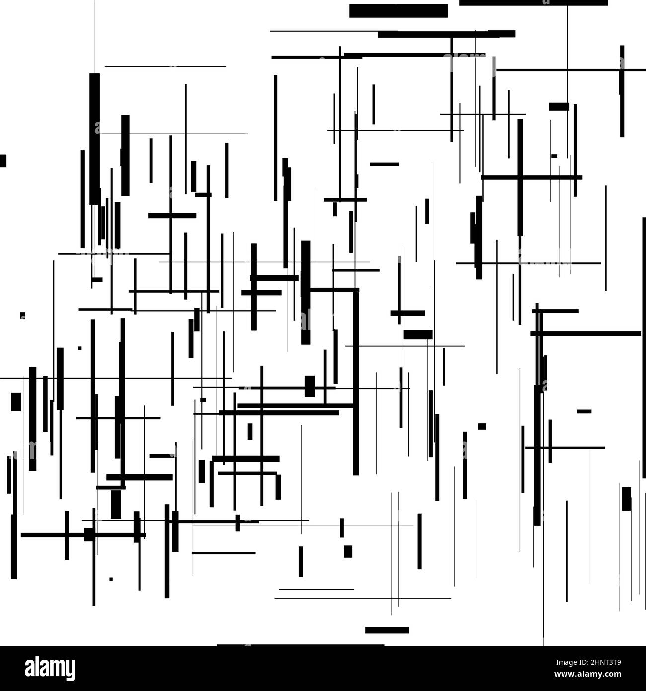 Random, chaotic grid, mesh pattern, geometric texture with random lines ...