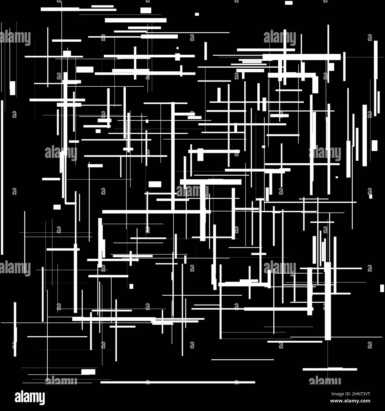 Random, chaotic grid, mesh pattern, geometric texture with random lines ...