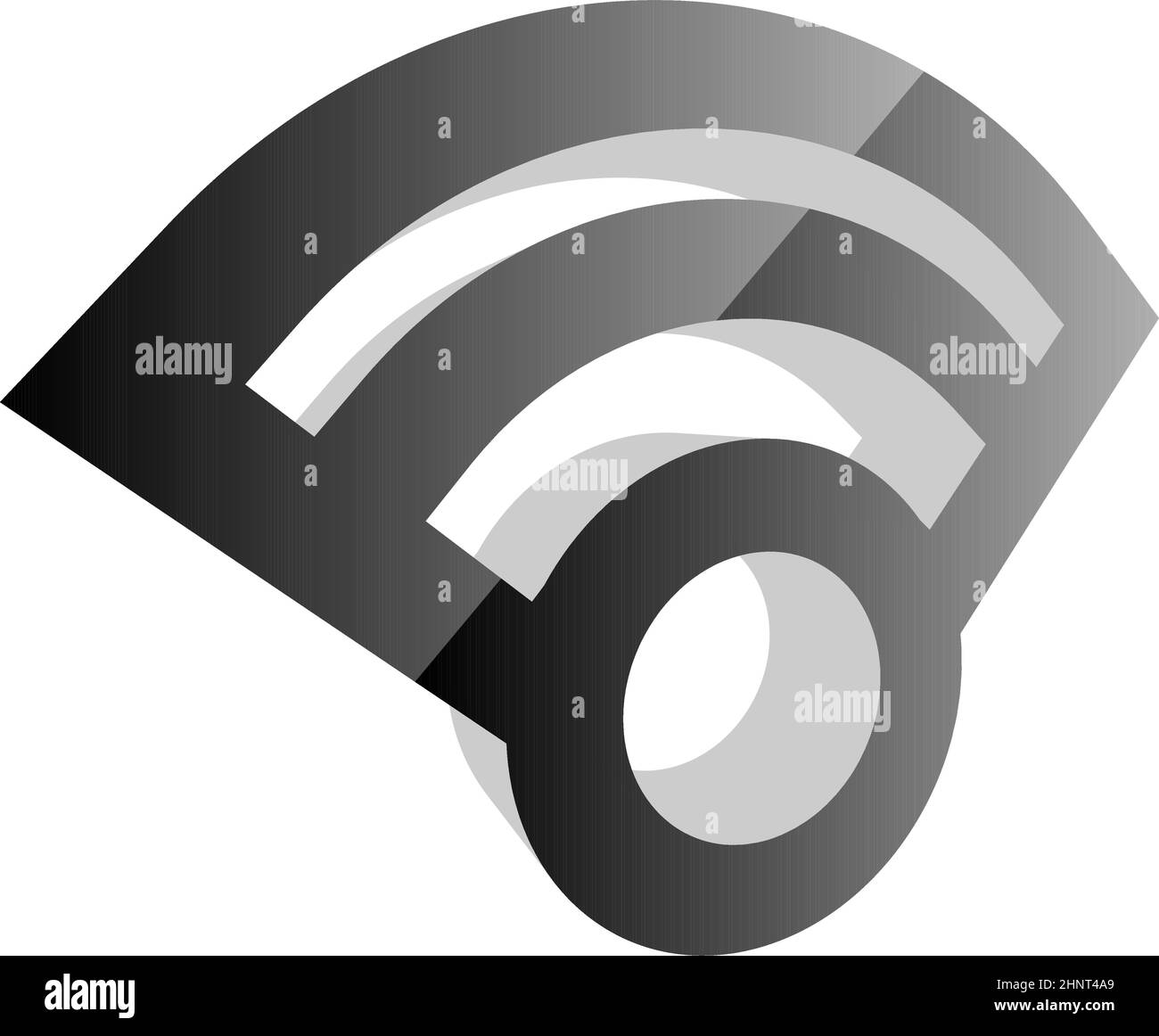 Wireless, cordless signal, internet, wifi shape icon, symbol - stock ...