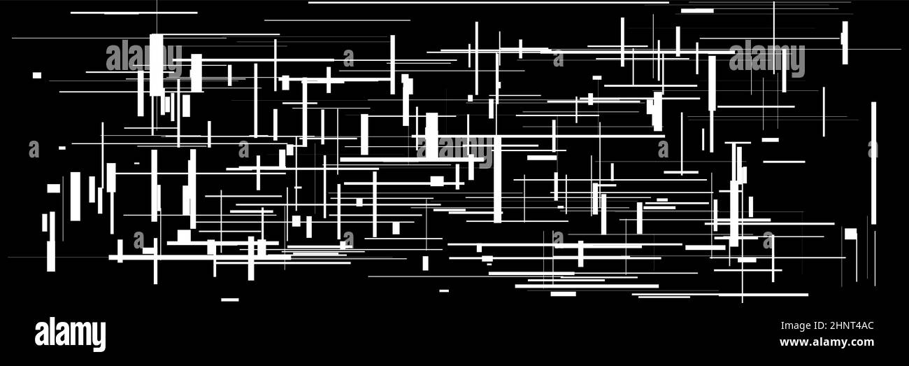 Random, chaotic grid, mesh pattern, geometric texture with random lines ...