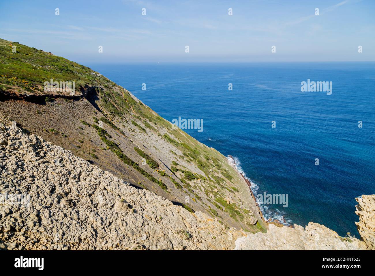 Coast of Arrabida Natural Park in Sesimbra, Portugal Stock Photo - Alamy