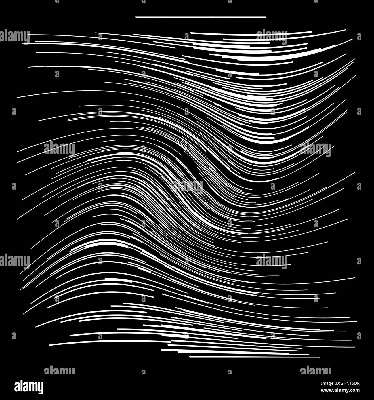 Wavy, waving, wave lines, stripes pattern, texture - stock vector ...